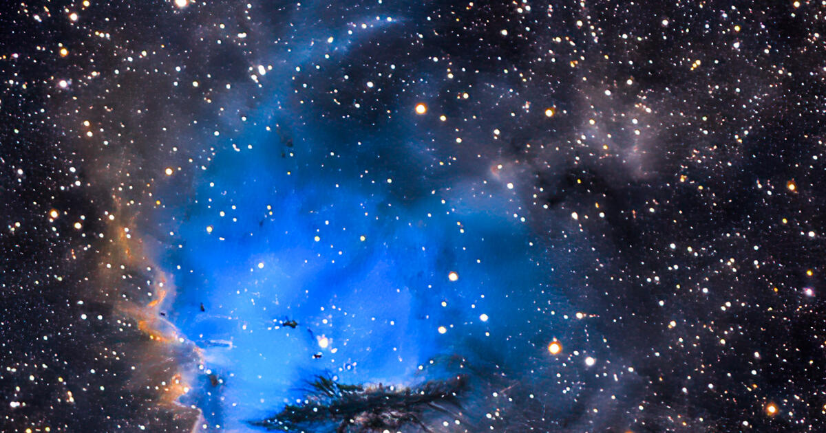 NGC 281 The Pacman Nebula | Telescope Live